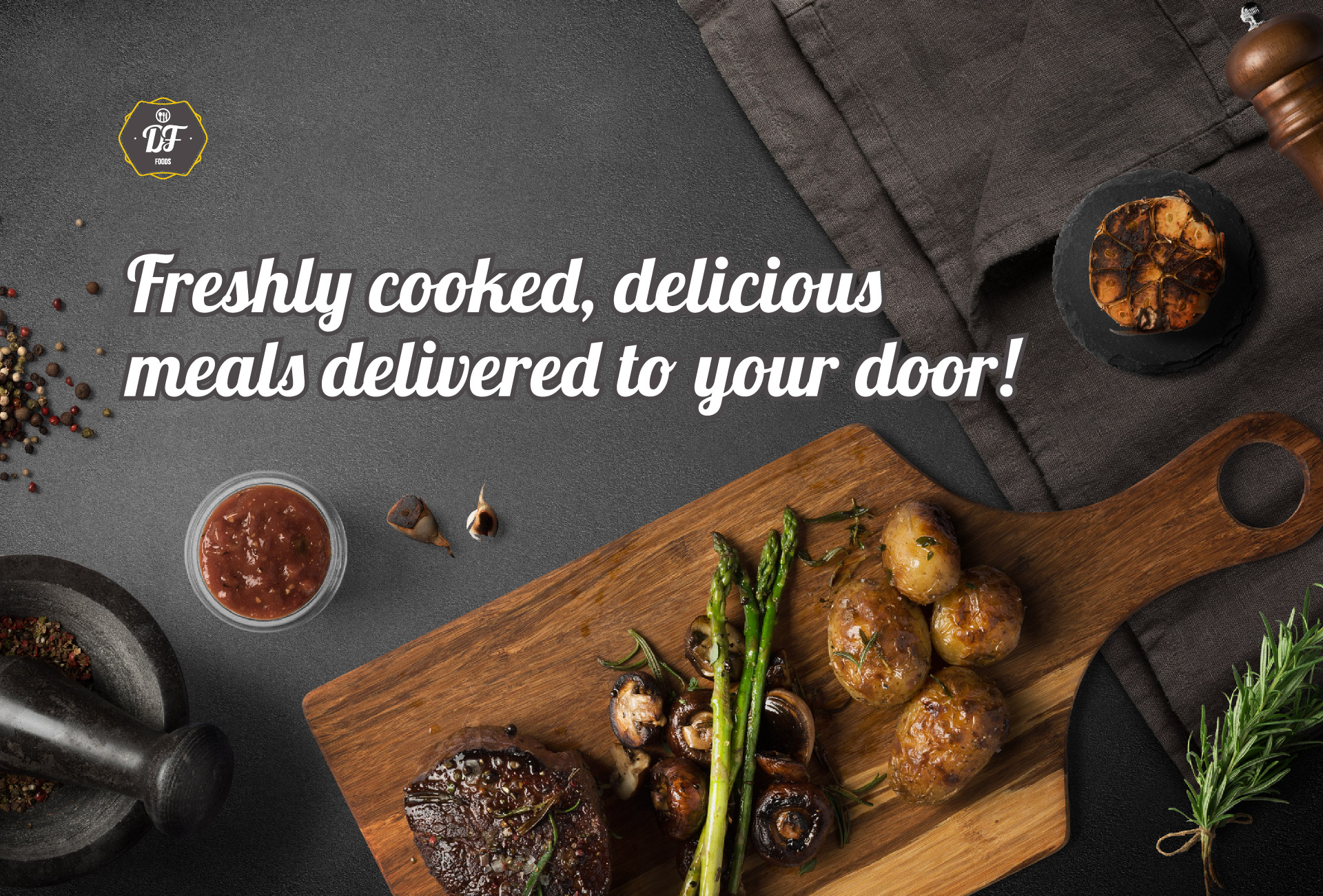 DF Foods Portfolio Page | Family Business | Food Market