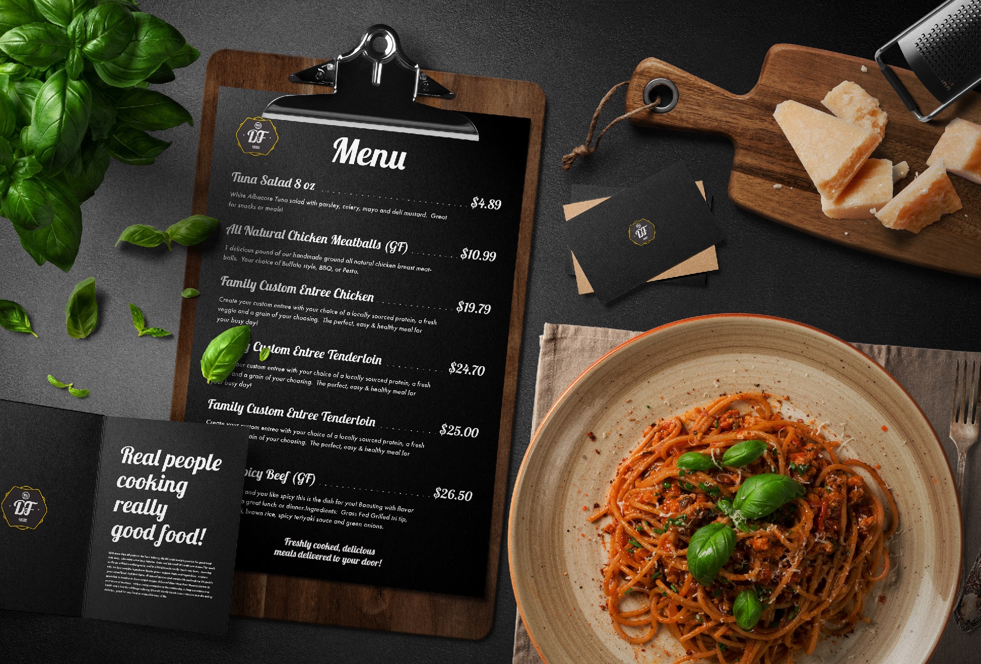 DF Foods Portfolio Page | Family Business | Food Market