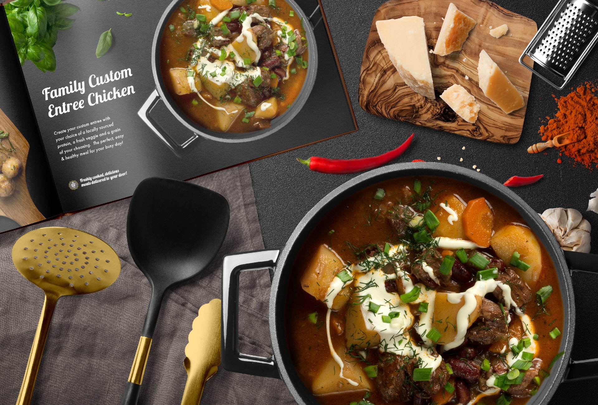 DF Foods Portfolio Page | Family Business | Food Market