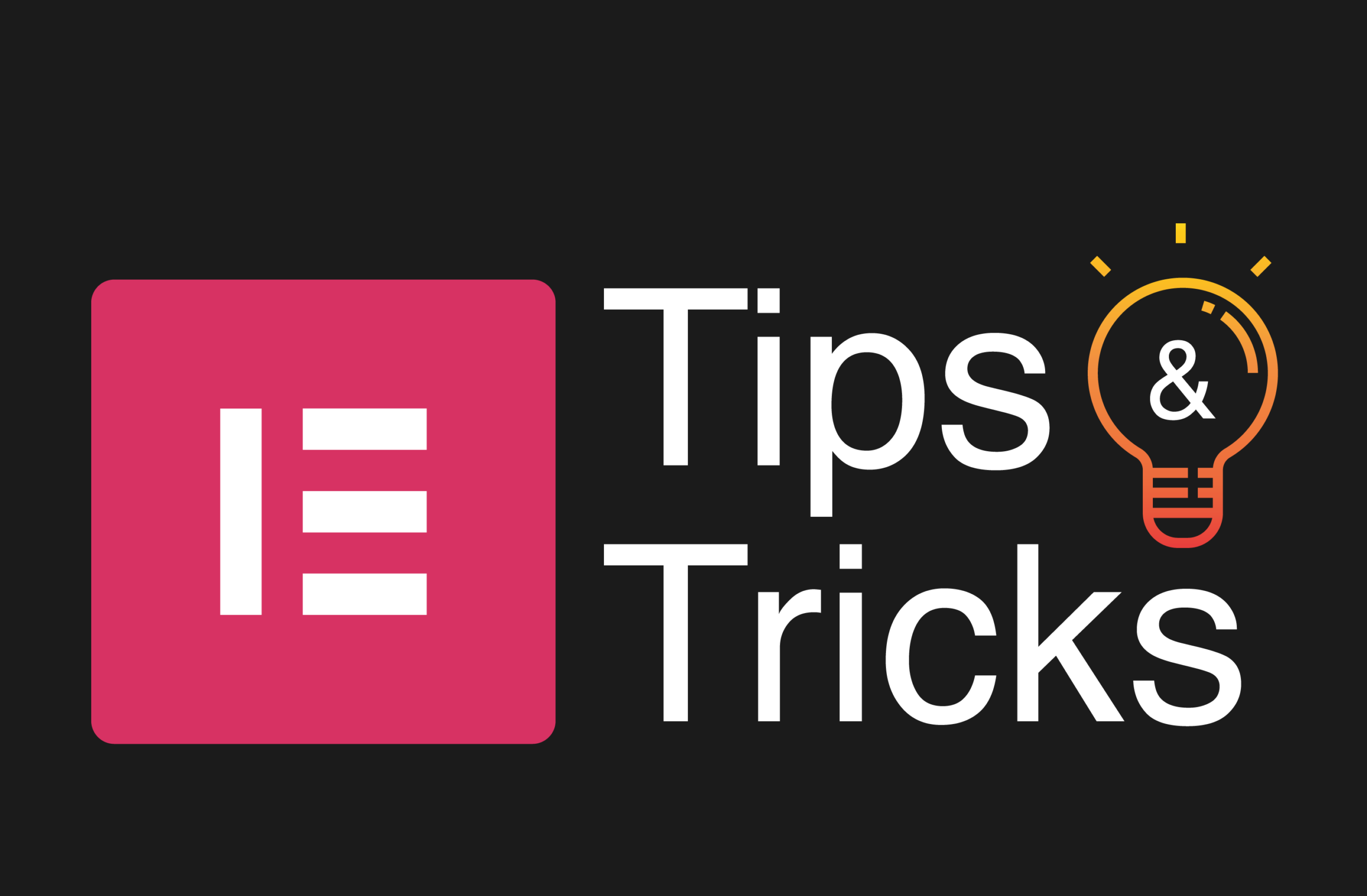 Elementor Tips & Tricks for Better Building Experience | OSM